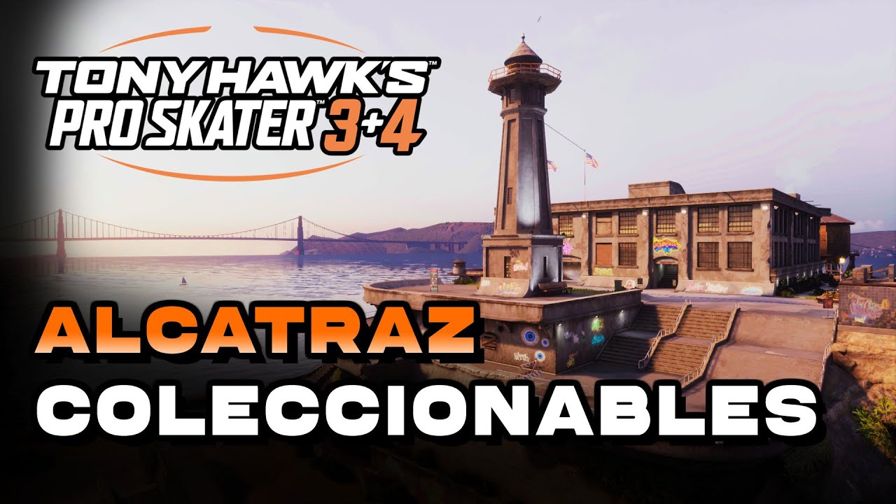 Tony Hawk's Pro Skater 3+4 - Alcatraz Todos Los Objetivos Y ...