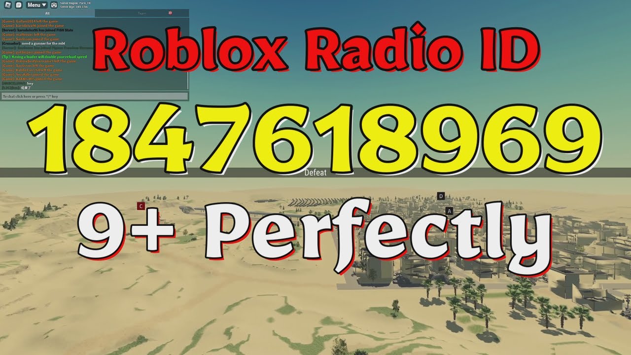 Perfectly Roblox Radio Codes/IDs - YouTube
