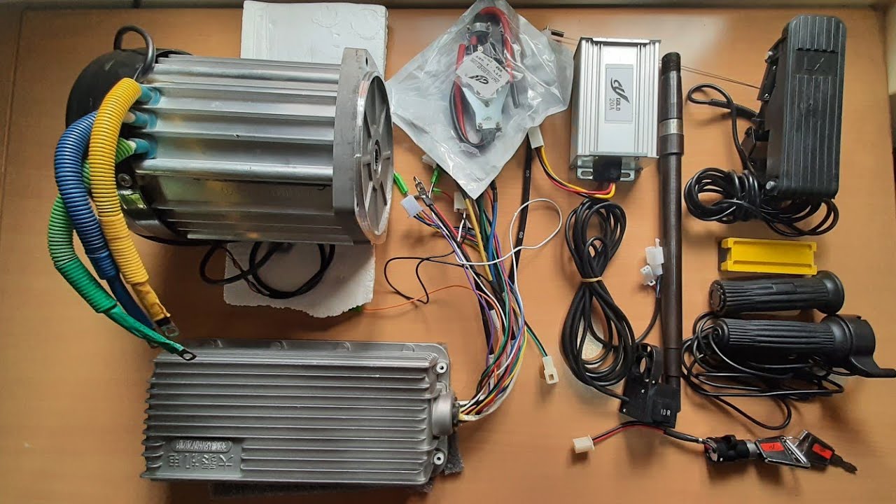 60V 1800W MID-DRIVE BLDC MOTOR KIT FOR DIY PROJECTS - YouTube