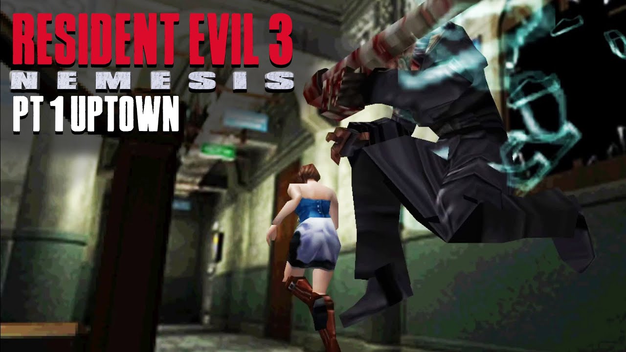 Resident Evil 3 Nemesis 1999 Walkthrough - Part 1 - UPTOWN - YouTube