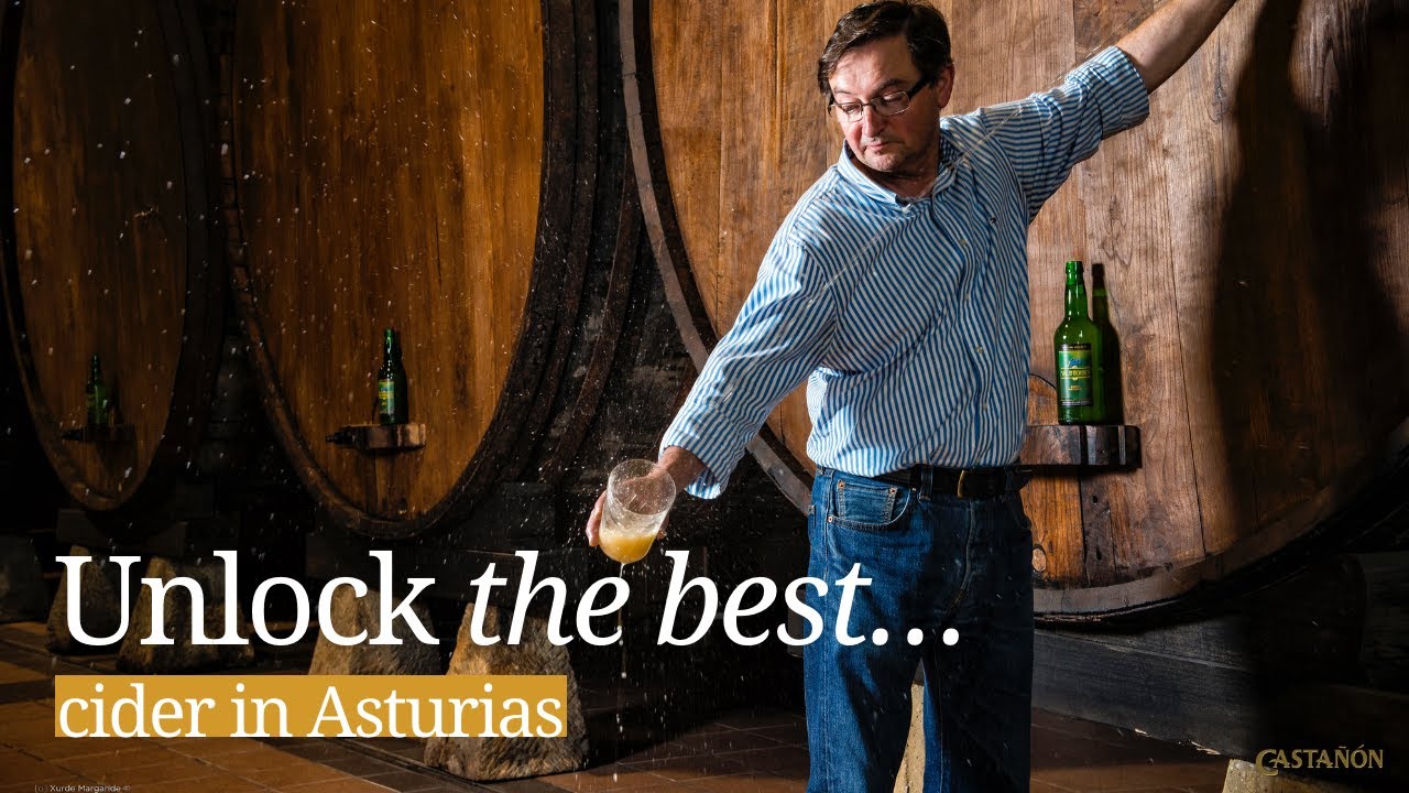 How to make the best Spanish cider - YouTube