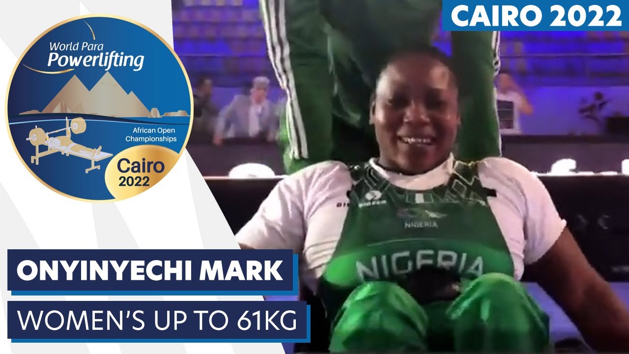 🇳🇬 Onyinyechi Mark smashes the WR! 🔥 | Cairo 2022 African Open ...