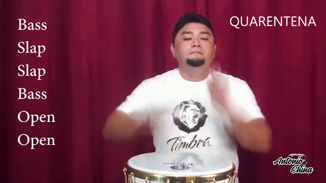 #QUARENTENA | AULA DE TIMBAL COM ANTONIOCHINA - YouTube