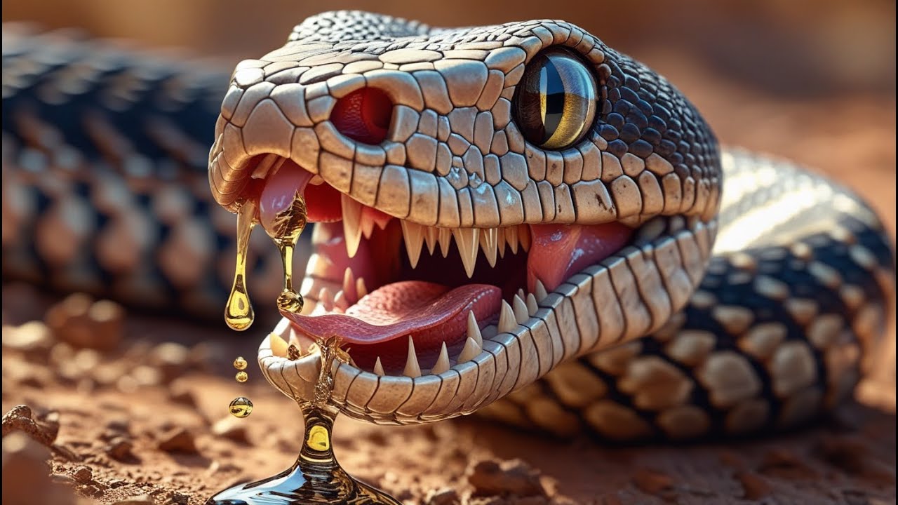 Taipan du Désert : Le Serpent le Plus Venimeux au Monde Dévoilé - YouTube