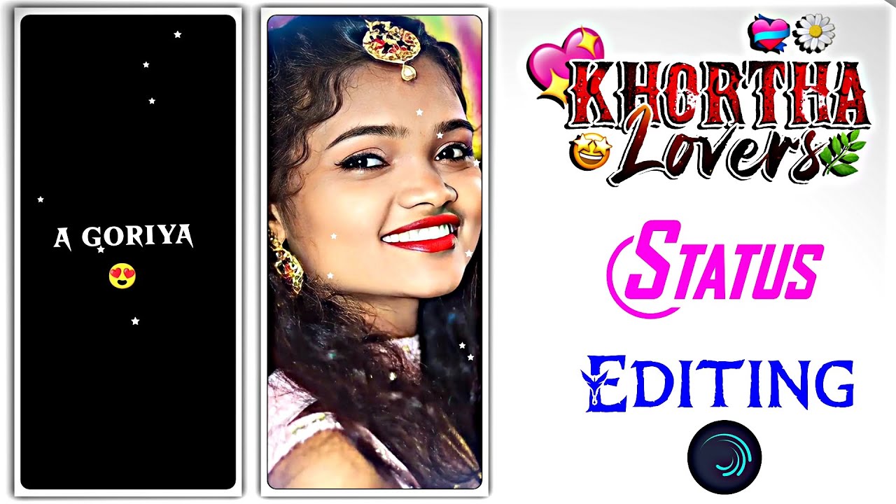 Khortha Lo-fi Style Status Editing | Alight Motion Video Editing ...