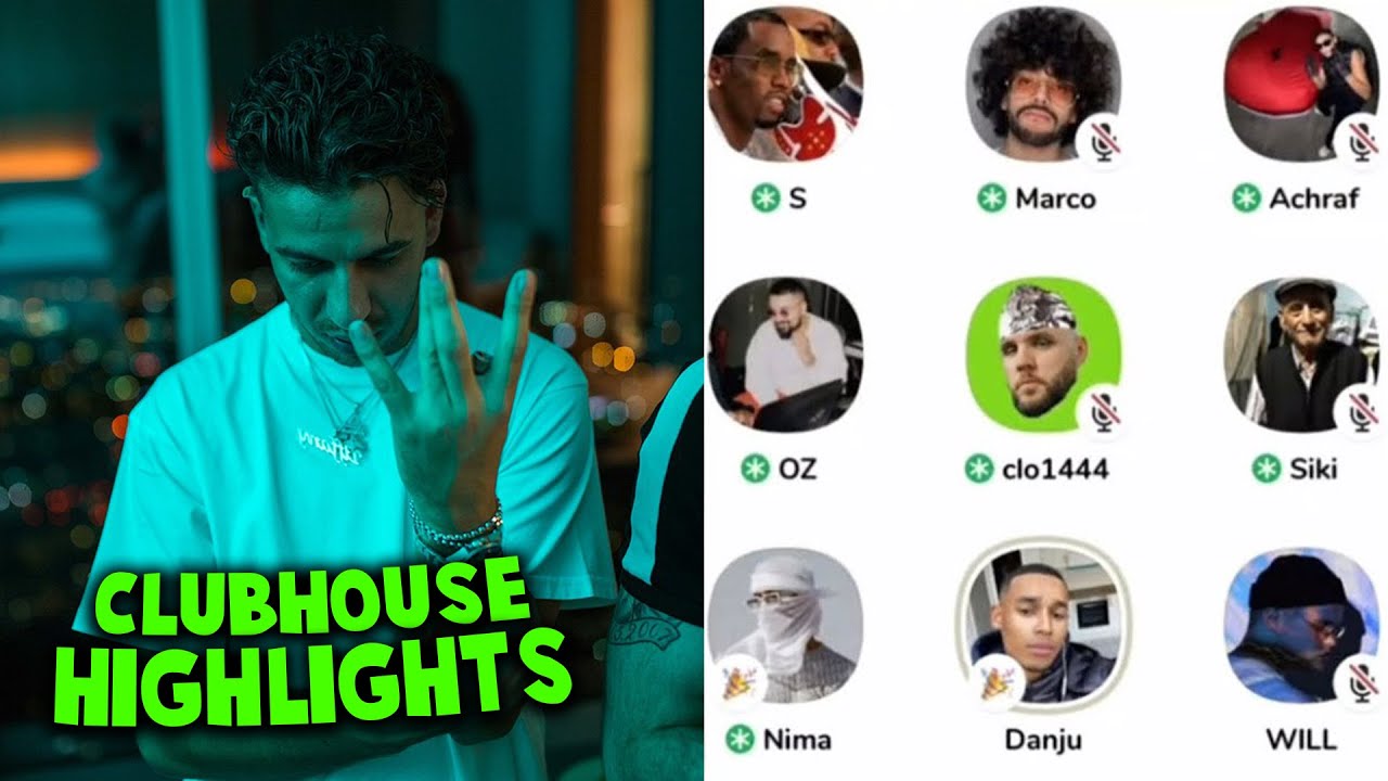 UFO361 TALK MIT ACHRAF, REEZY, KALIM und ENO | CLUBHOUSE HIGHLIGHTS ...