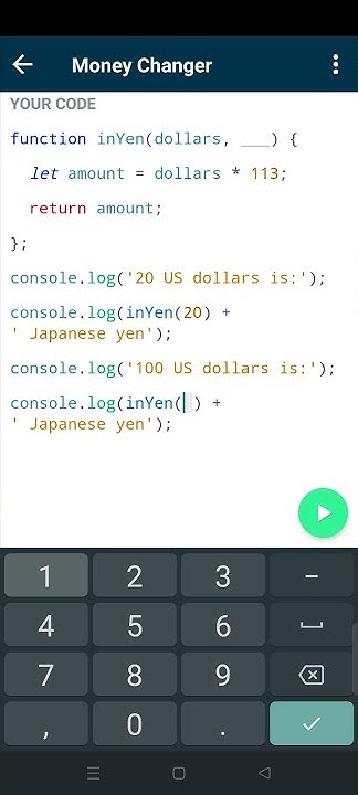 Money Changer | Grasshopper Fundamentals II - YouTube