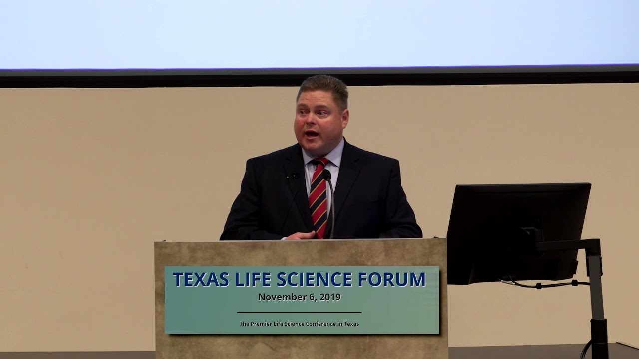Dr. Riddle's Presentation at the 2019 Texas Life Science Forum - YouTube