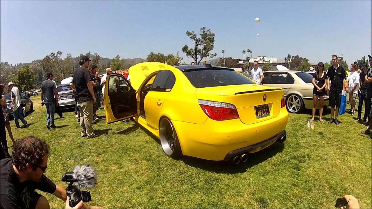 BMW M5 (E60) V-10 GSkill Twin Supercharger 650hp Revving @ Bimmerfest ...