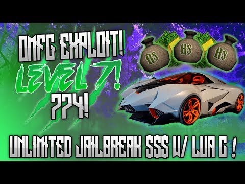 [OMFG] INSANE ROBLOX HACK/EXPLOIT!! | 774 ! | UNLIMITED $$$ IN JAILBREAK W/ LUA C (WORKING ...