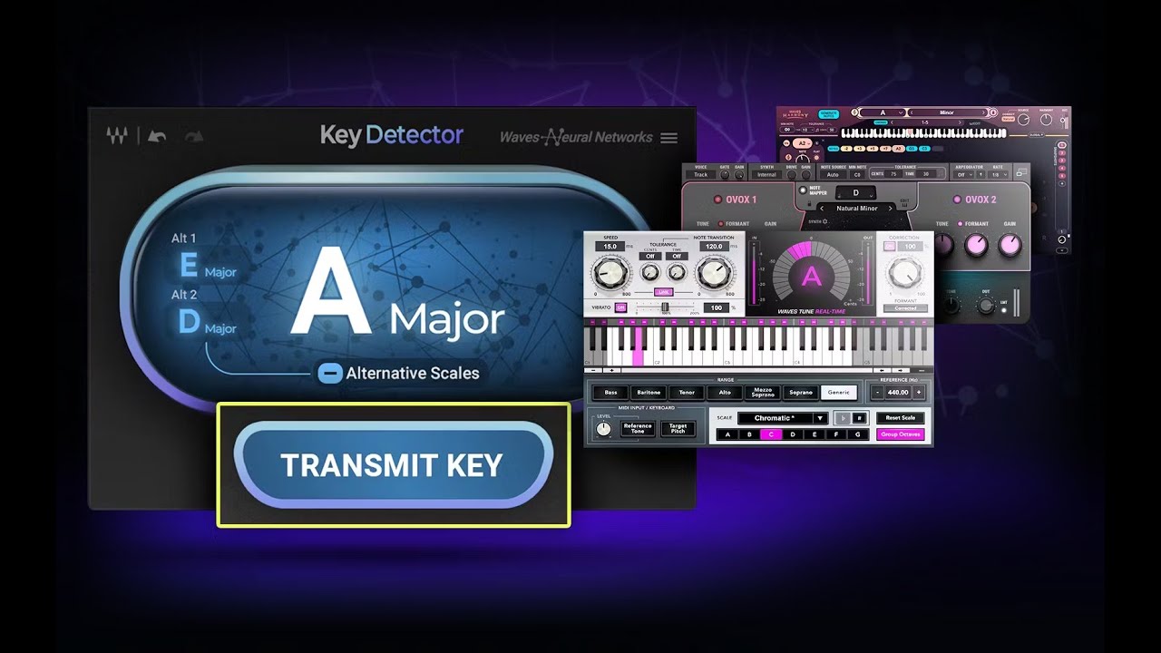 LV1 - Hướng dẫn sử dụng Waves Plugin - Key Detector - YouTube