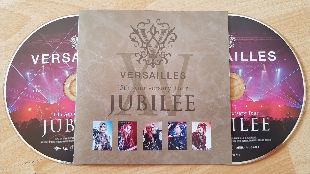 Versailles 15th Anniversary Tour -JUBILEE- Live CD Album - YouTube