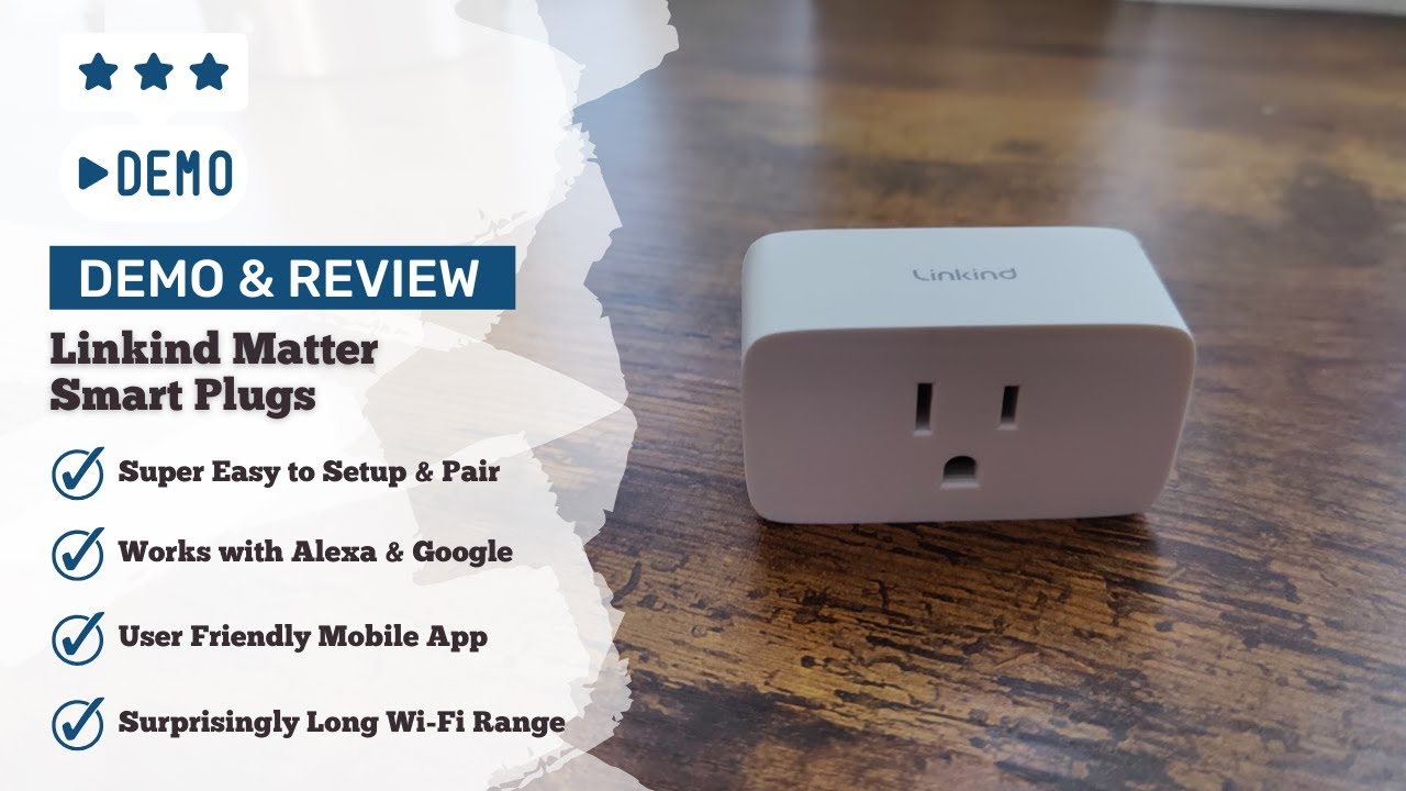 Demo & Review - Linkind makes the Easiest Wi-Fi Plugs I've Ever ...