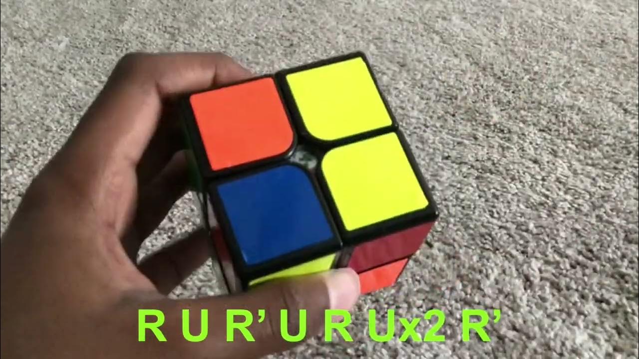 How to solve a 2x2 Rubix cube? (Yellow side) - YouTube