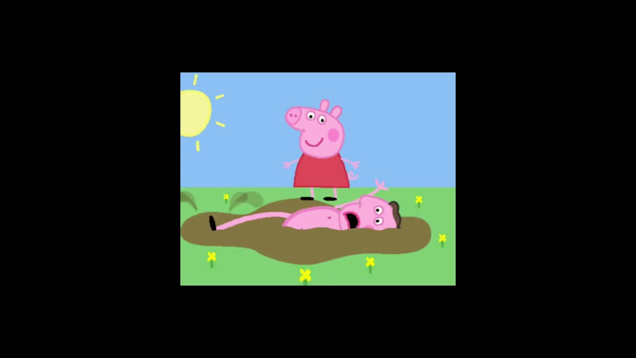 Peppa pig the baddie pig - YouTube