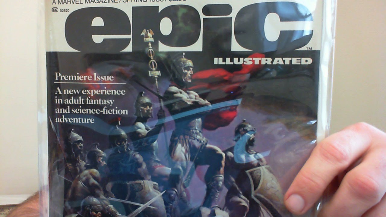 Epic Illustrated Magazine : Marvel Comics does Heavy Metal....for a bit ...