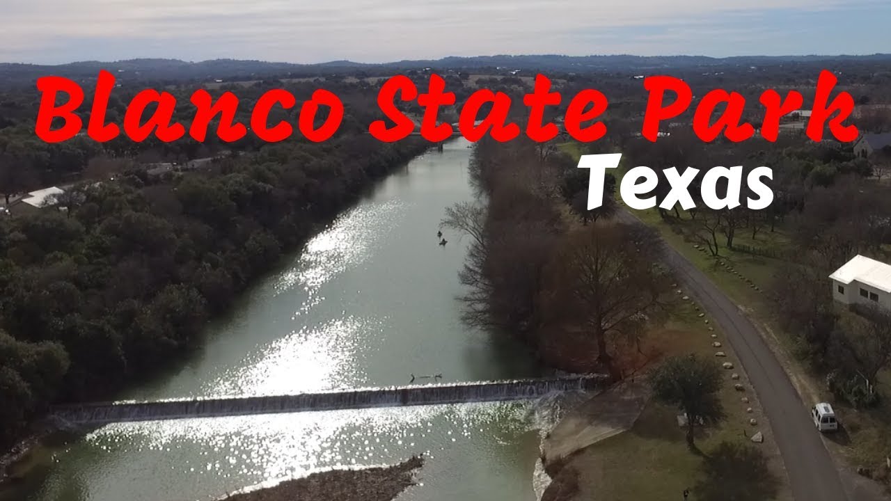 Blanco State Park - Texas Hill Country - YouTube