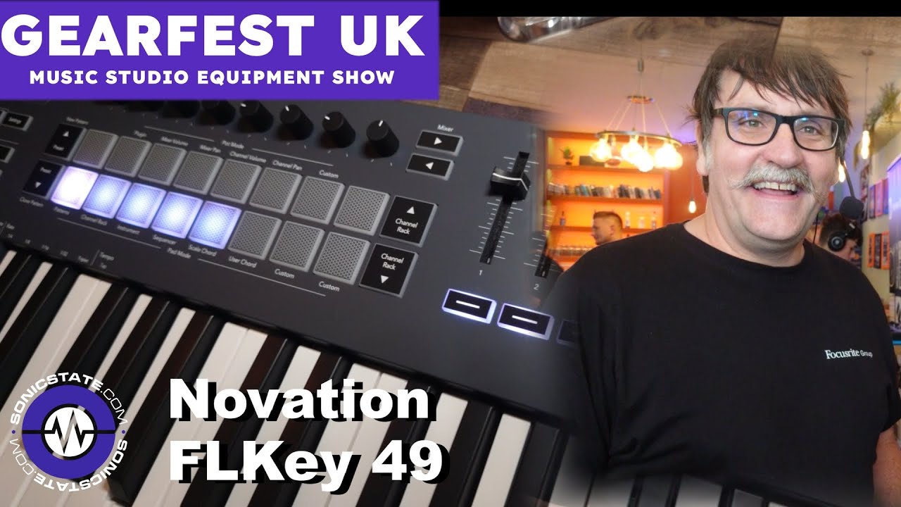 Gearfest UK 2023: Novation FLKey 49 - Control For FL Studio - YouTube