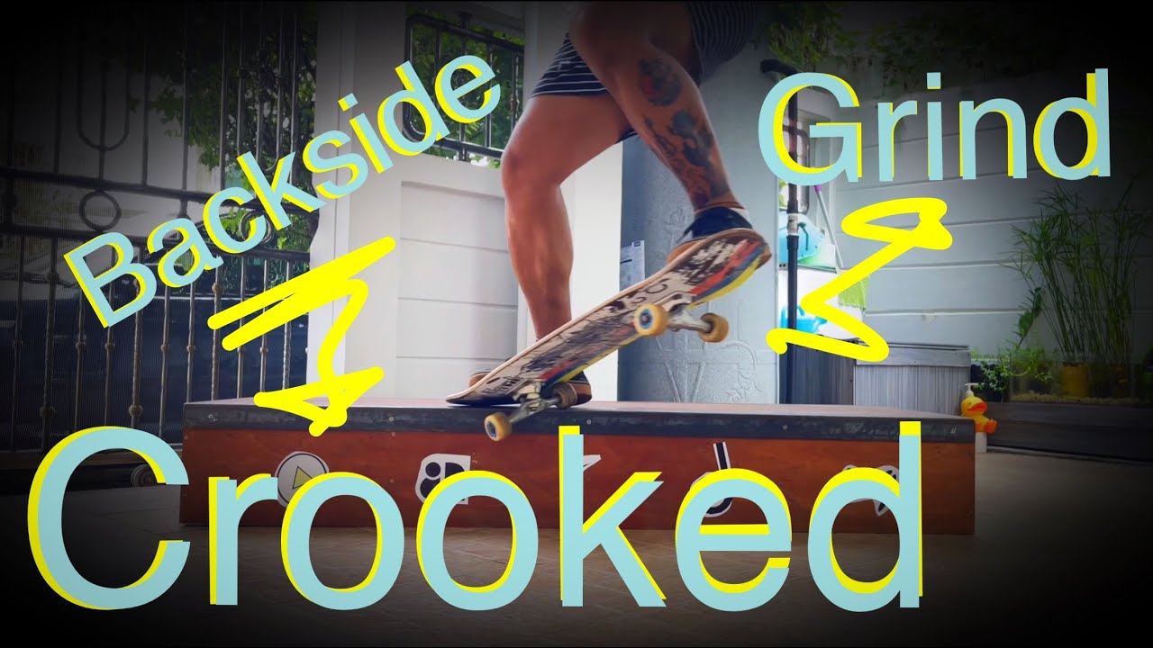 How to BS Crooked Grind - Boarding Time - - YouTube