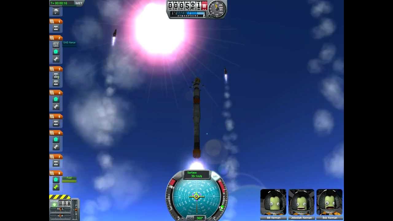 Kerbal Space Program Mod: Moon Rocket and Lander - YouTube