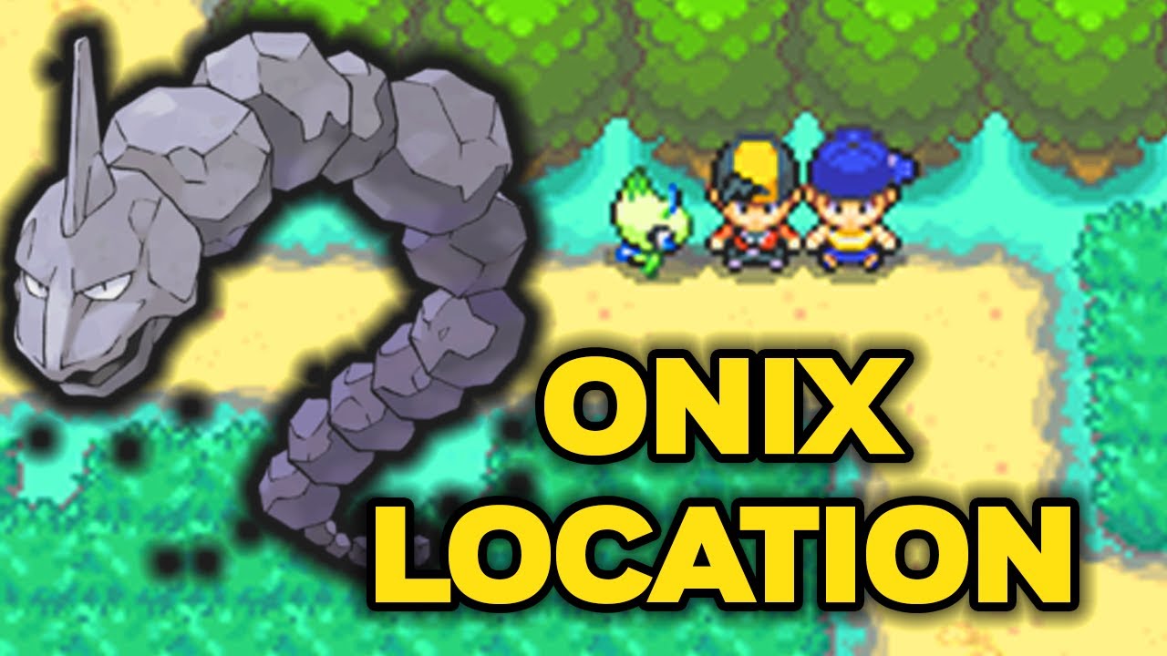 How to Catch Onix in Pokemon HeartGold or SoulSilver! - YouTube