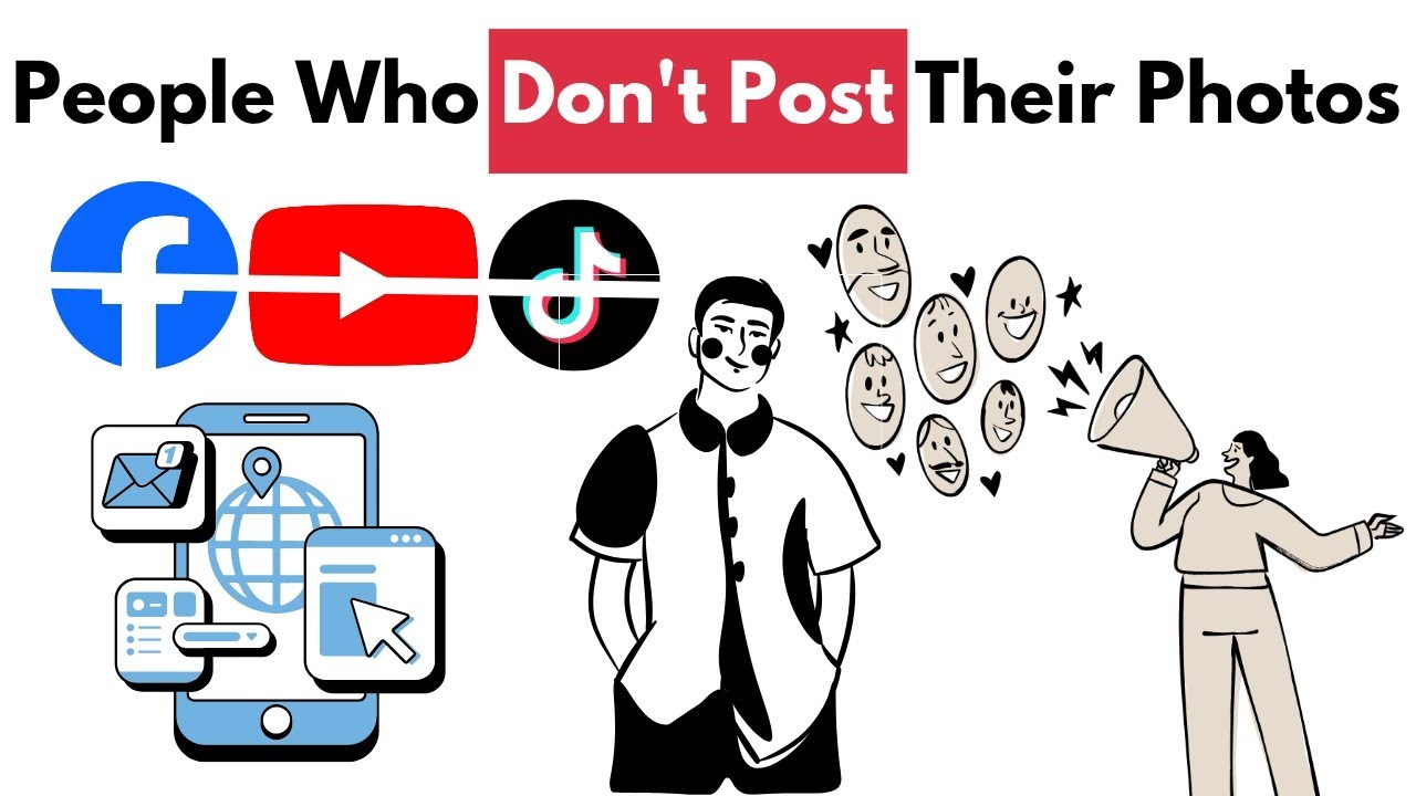 Psychology of People Who Don't post their photos on social media # ...