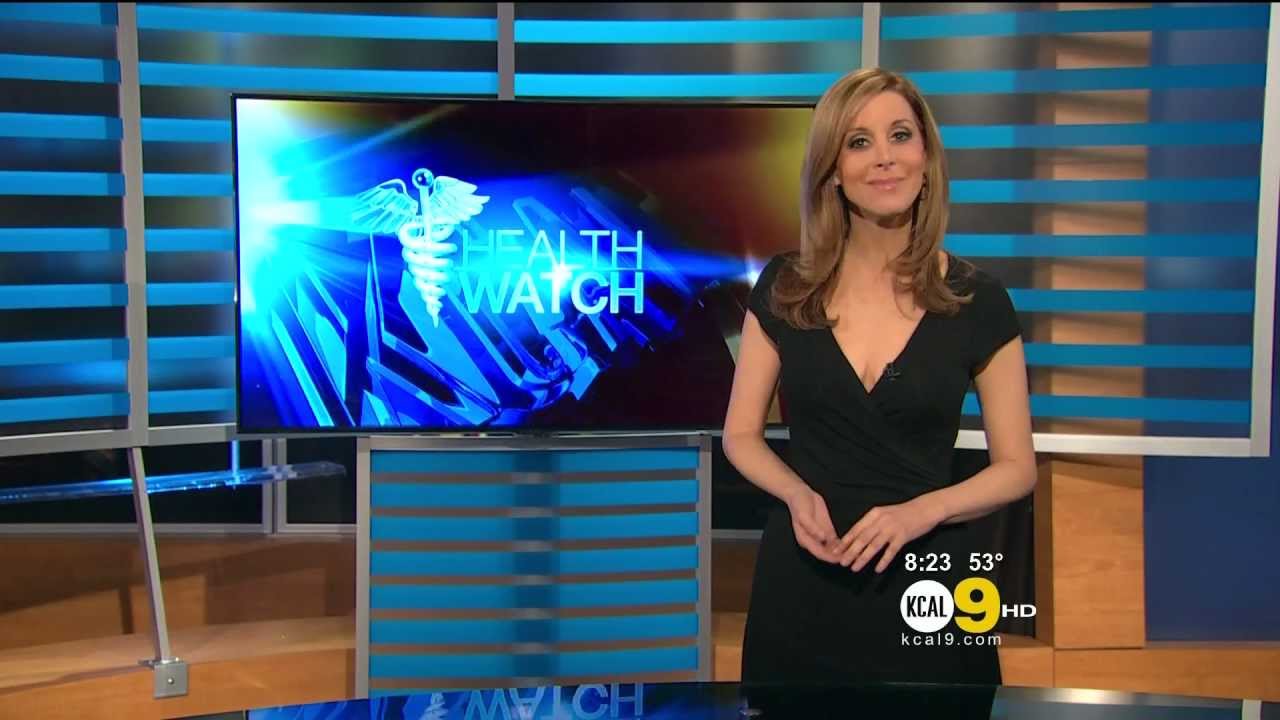 Lisa Sigell 2012/02/24 CBS2 KCAL9 HD; Black dress - YouTube