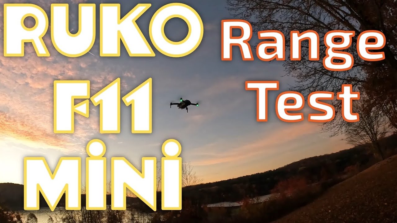 Ruko F11 Mini Range Test - YouTube
