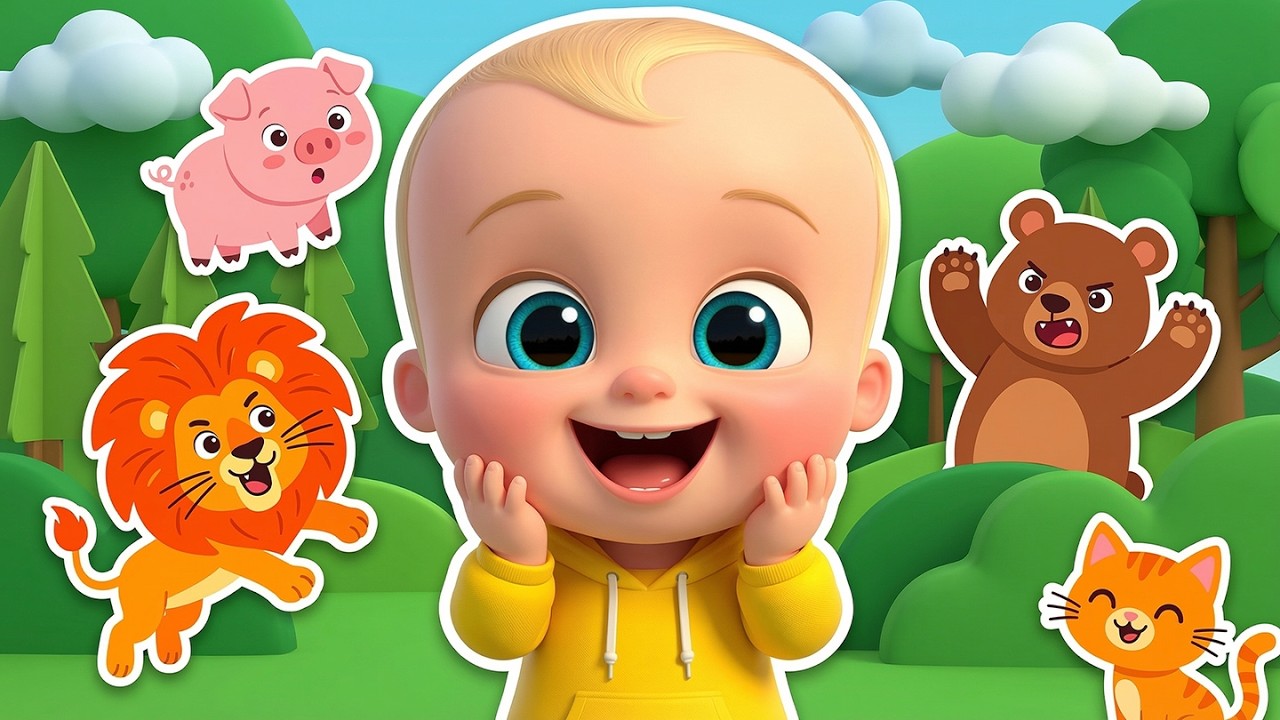 Animal ABCㅣ+Compilation | Songs for Kids | Lala Loops Cartoons Nursery ...