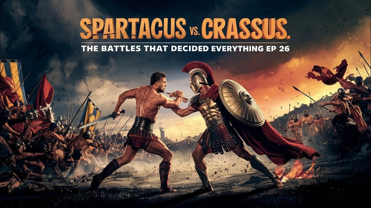 Spartacus vs. Crassus: The Battles That Decided Everything EP 26 🔥🩸⚔️# ...