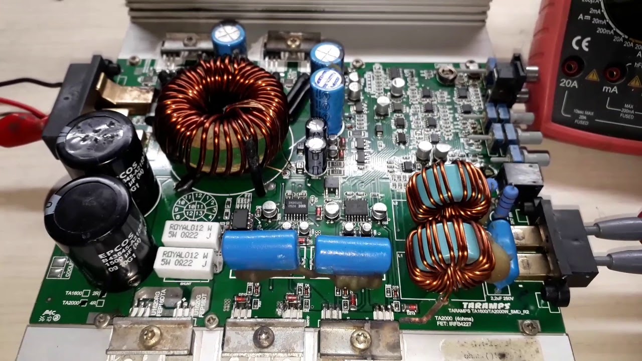 TA 2000 taramps em proteção Nunca faça isso. - YouTube