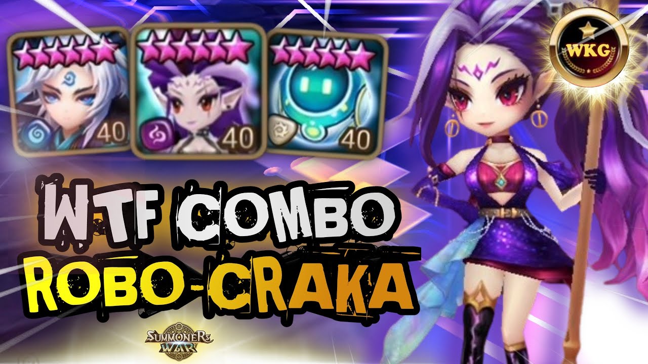 WTF! SELF-DESTRUCTIVE CLEAVE with CRAKA and ROBO E65 - RTA SUMMONERS ...
