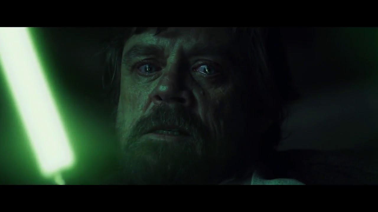Luke Skywalker vs Kylo Ren All 3 Versions In The Last Jedi - YouTube