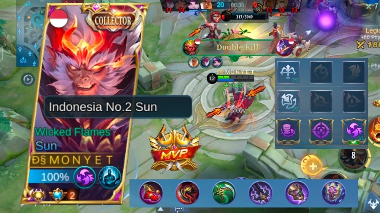 SUPREME SUN BIKIN MUSUH JADI STRES DIBANTAI | SUN BEST ITEM TERKUAT ...