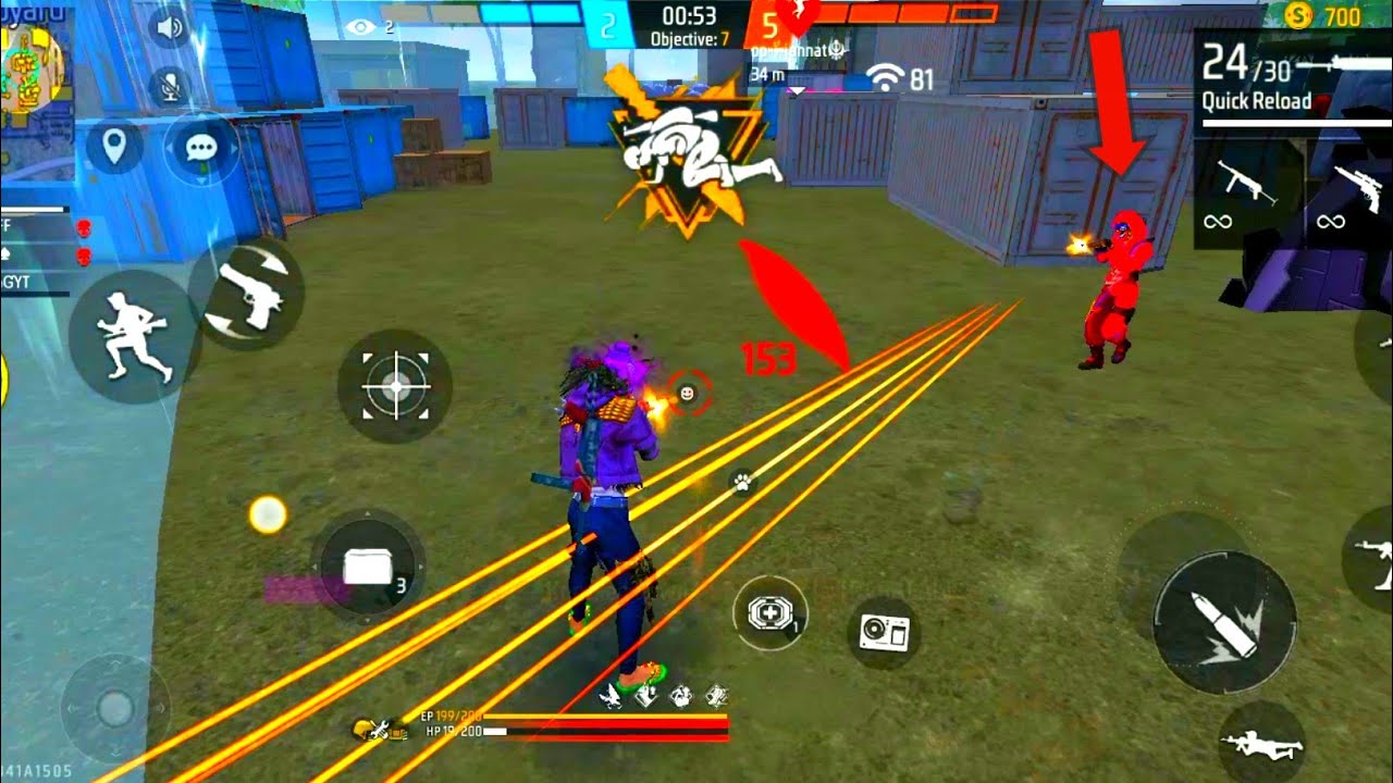 4 vs 4 samsung galaxy z fold 4 📲Garena free fire Sayed gyt - YouTube