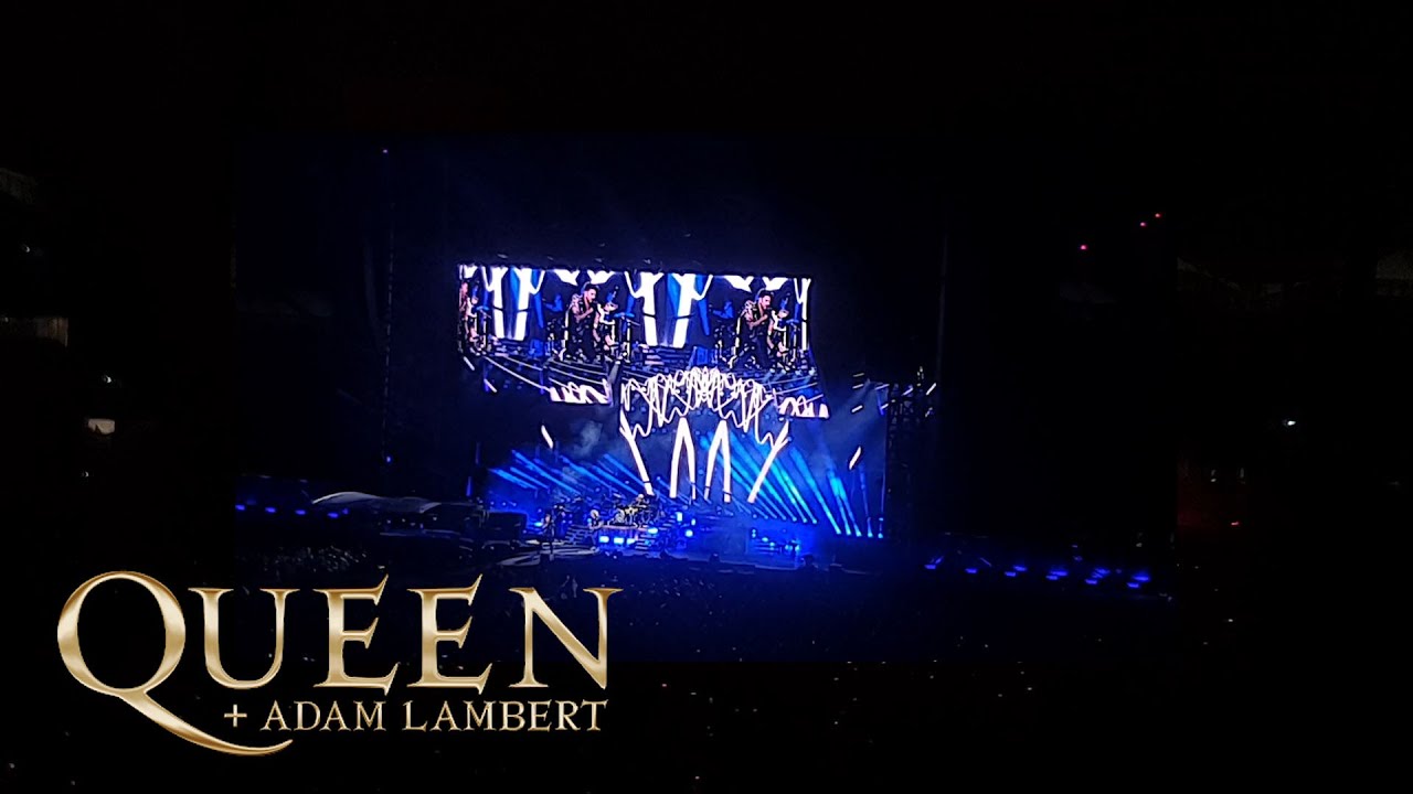 Another One Bites The Dust Queen And Adam Lambert The Rhapsody Tour