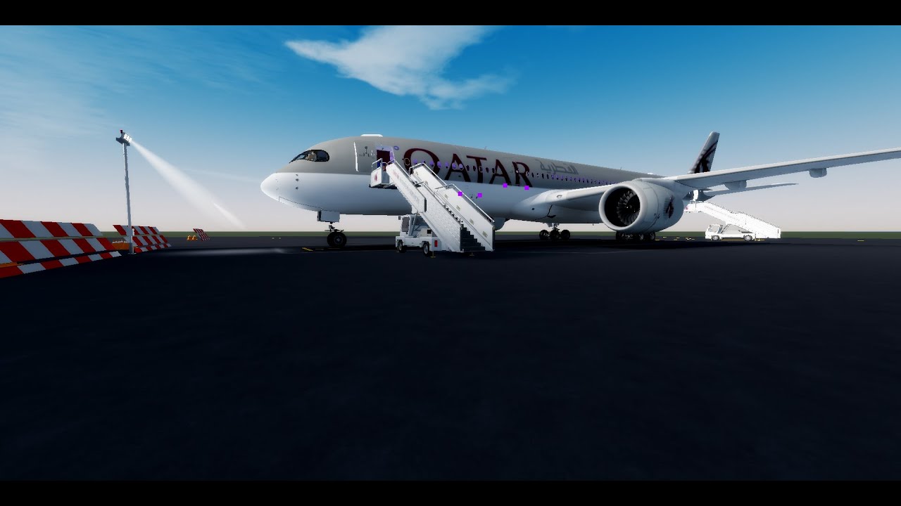 FLYING WITH QATAR AIRWAYS ON ROBLOX! - YouTube