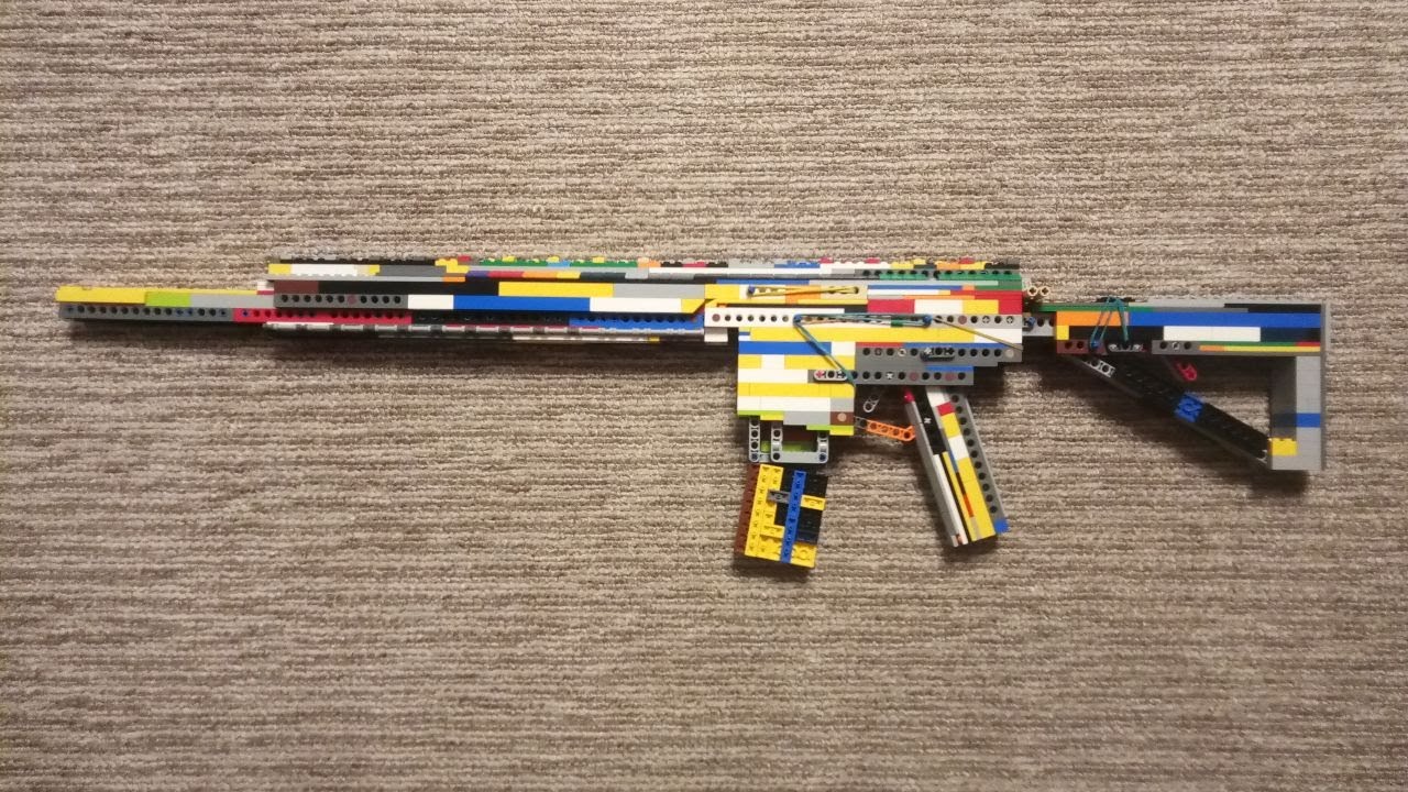NL-15/M4A1 SOPMOD block II (LEGO) - YouTube