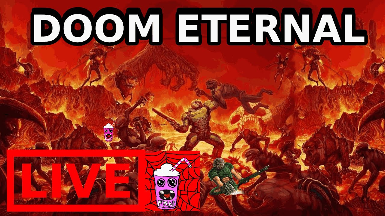 🔴LIVE/ DOOM ETERNAL | Rip and Tear---GAMER - YouTube