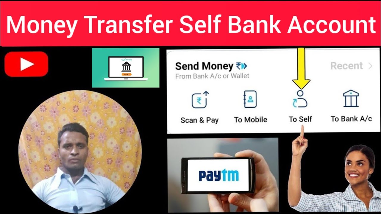 How To Transfer Money Self Account In Paytm || How To Transfer Money ...
