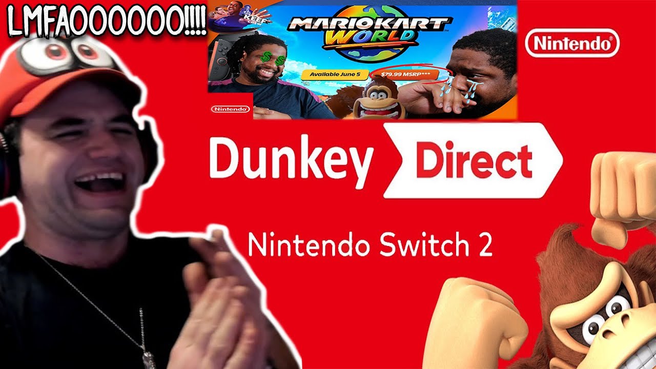 Nintendo Switch 2 x videogamedunkey & Mightykeef [REACTIONS] - YouTube