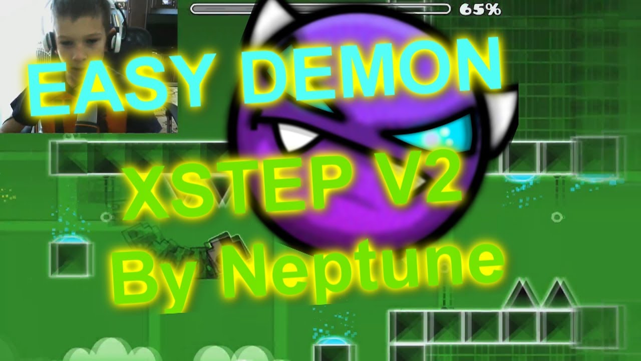 Geometry Dash #3 - Xstep V2 by NePtune - ПРИГОРАЕТ! - YouTube