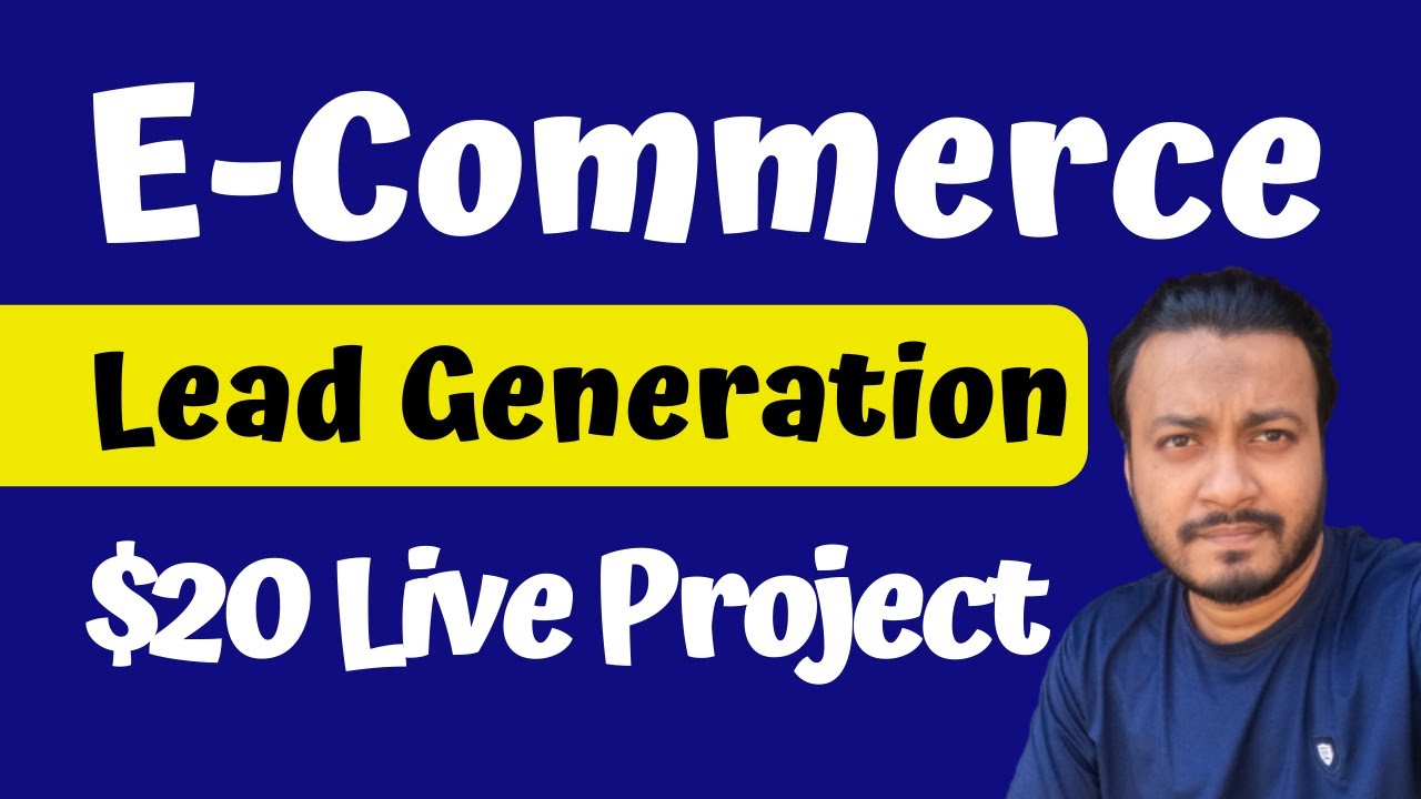 eCommerce Lead Generation Live Project | How To Make Money On Fiverr ...