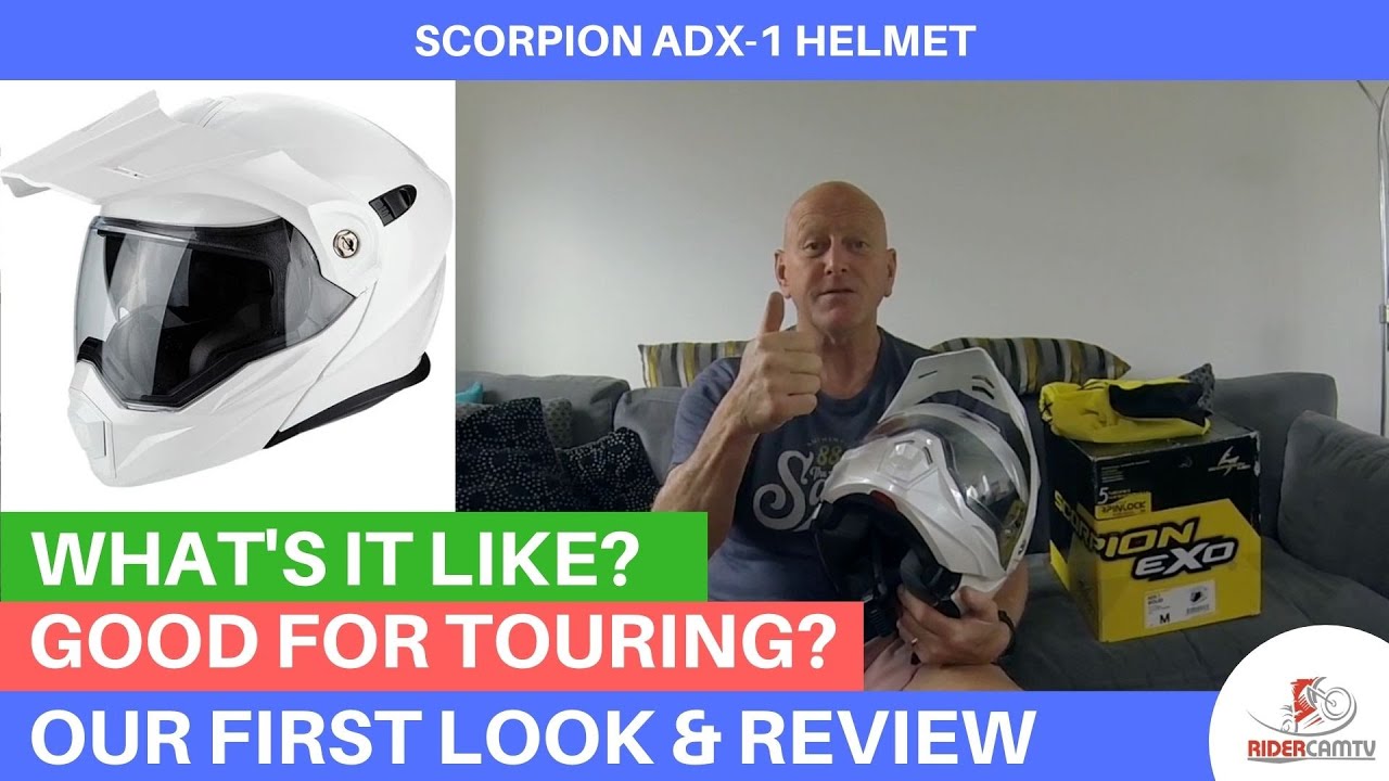 Scorpion ADX 1 Helmet | Our First Look and Review - YouTube