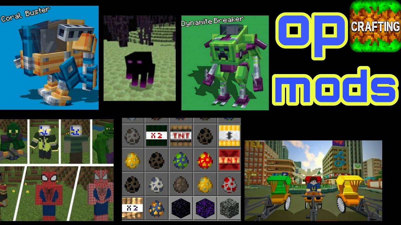 5 op mod for crafting and building - YouTube