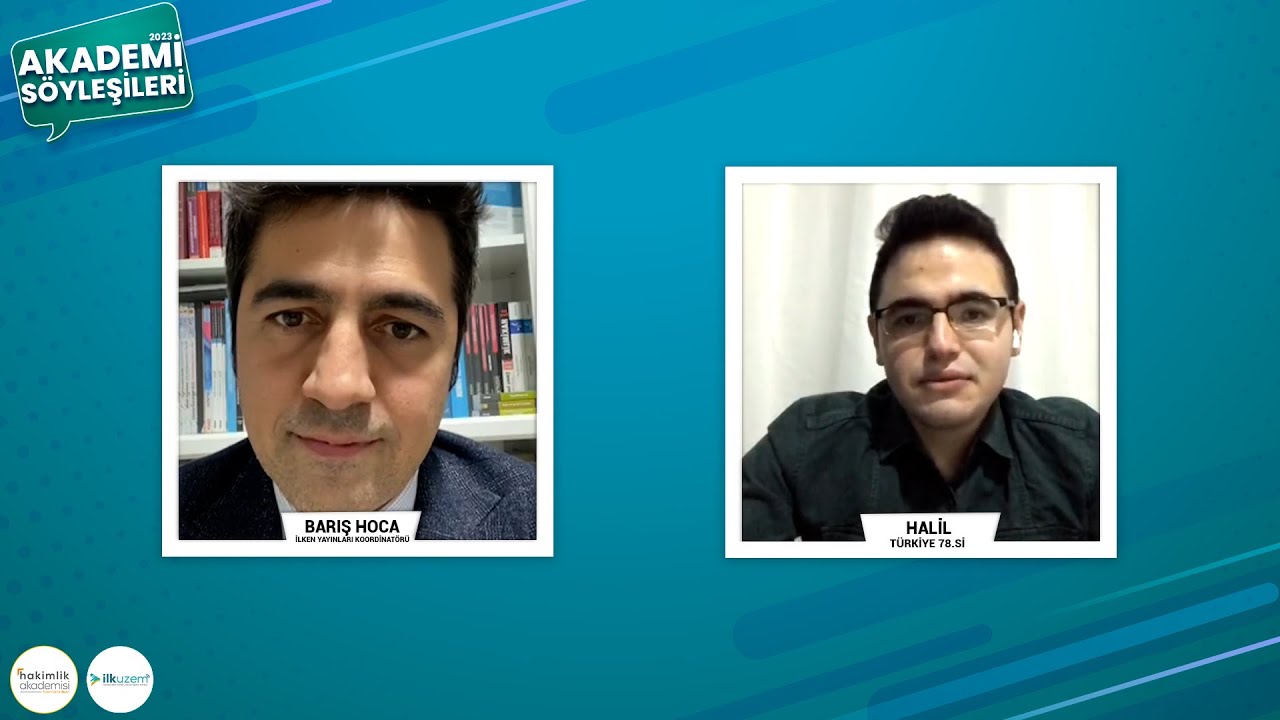 Hakimlik Sınavı Türkiye 78.si ile Soru Cevap - Sınav Tecrübe Paylaşımı - YouTube