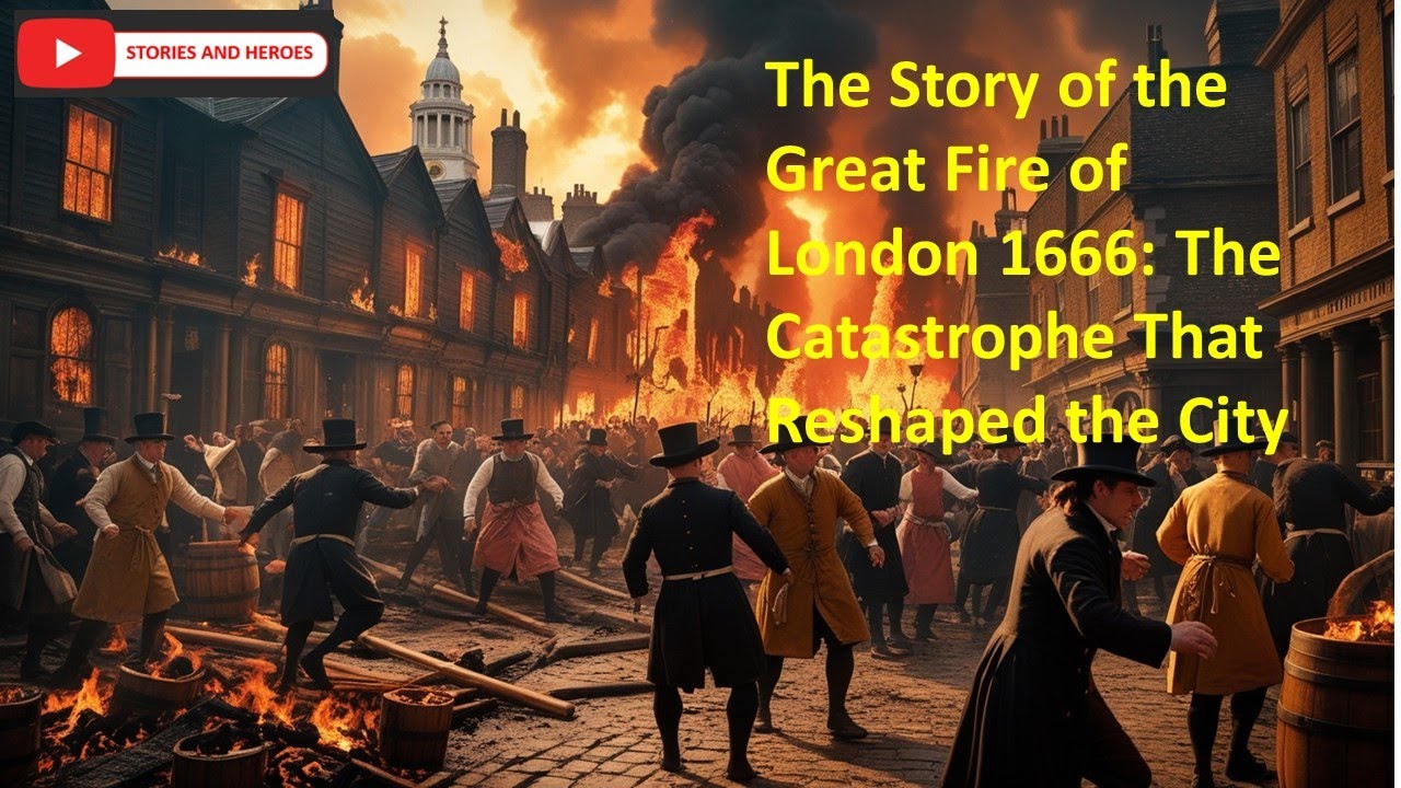 The Story of the Great Fire of London 1666: The Catastrophe That ...