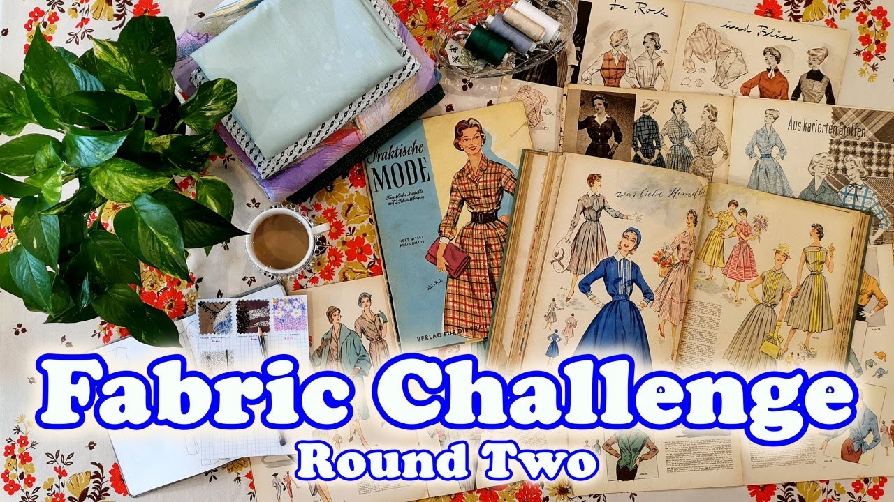 Fabric Challenge - Round Two | Finished garments and new plans - YouTube