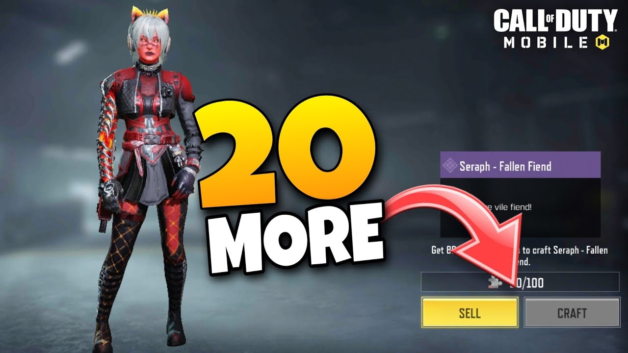 *NEW* How to get 20 MORE SHARDS of Seraph - Fallen fiend free skin ...