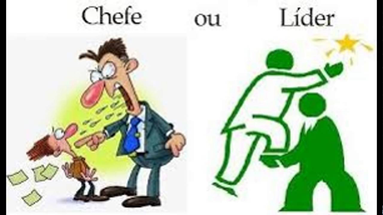 diferença entre o chefe e lider - YouTube